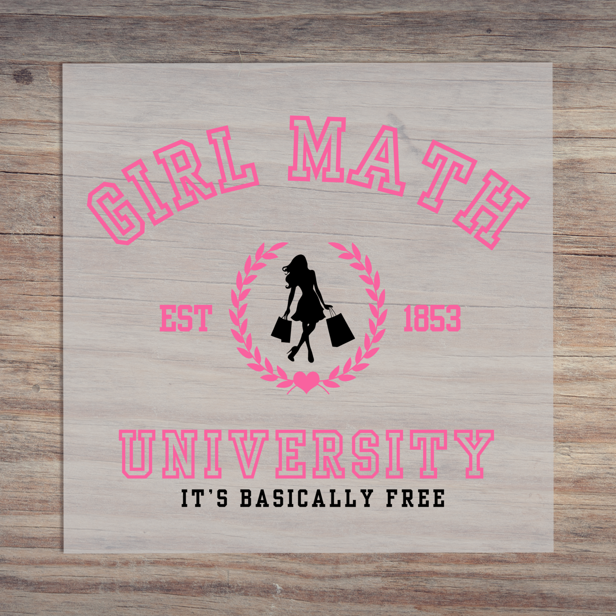 Girl Math University – Lande Custom Designs